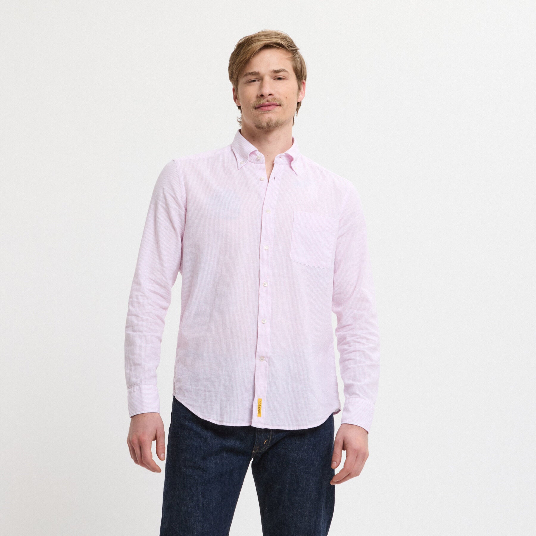 Camicia maniche lunghe a righe Bradford – BD Baggies