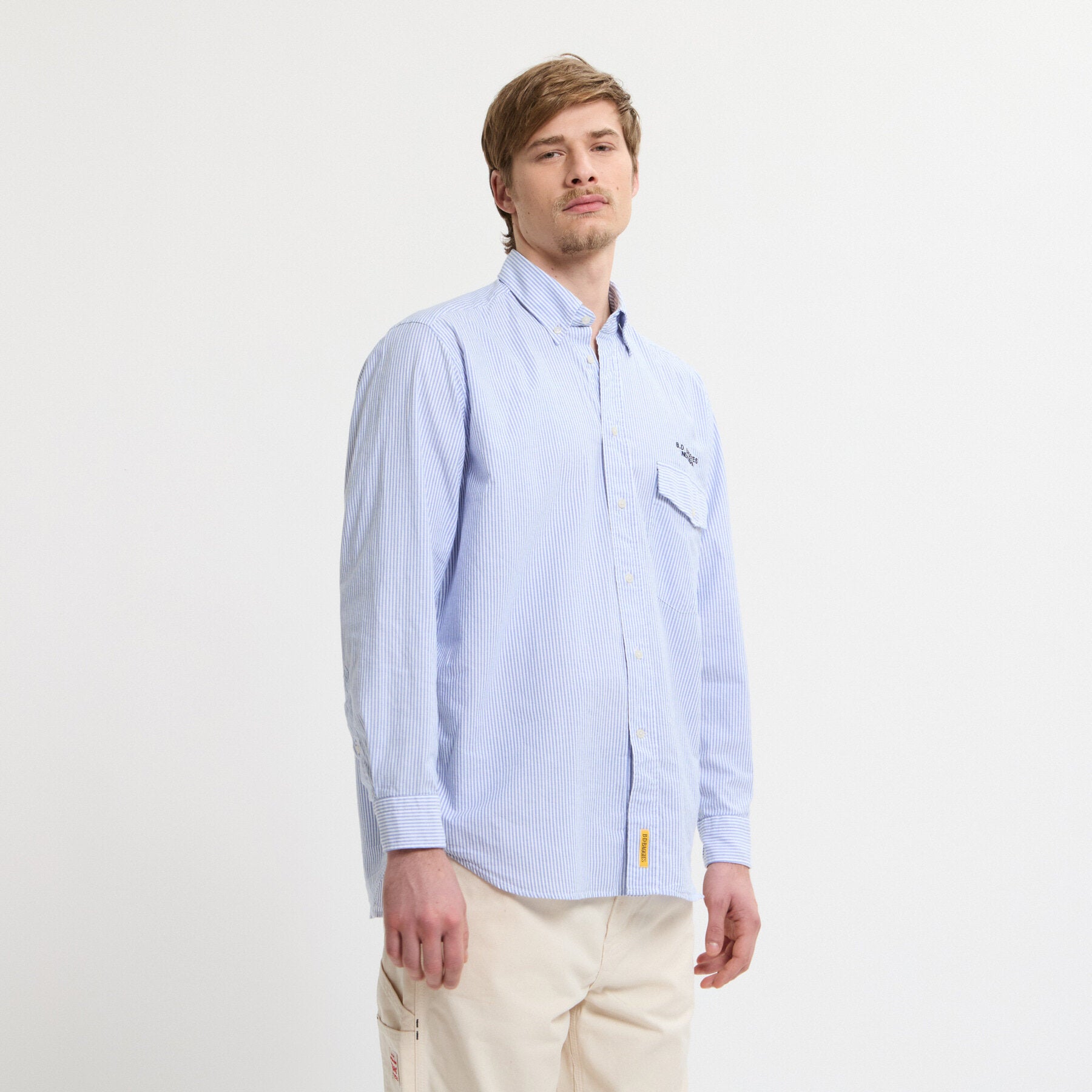 Camicia Oversize Mercer Con Ricamo – BD Baggies